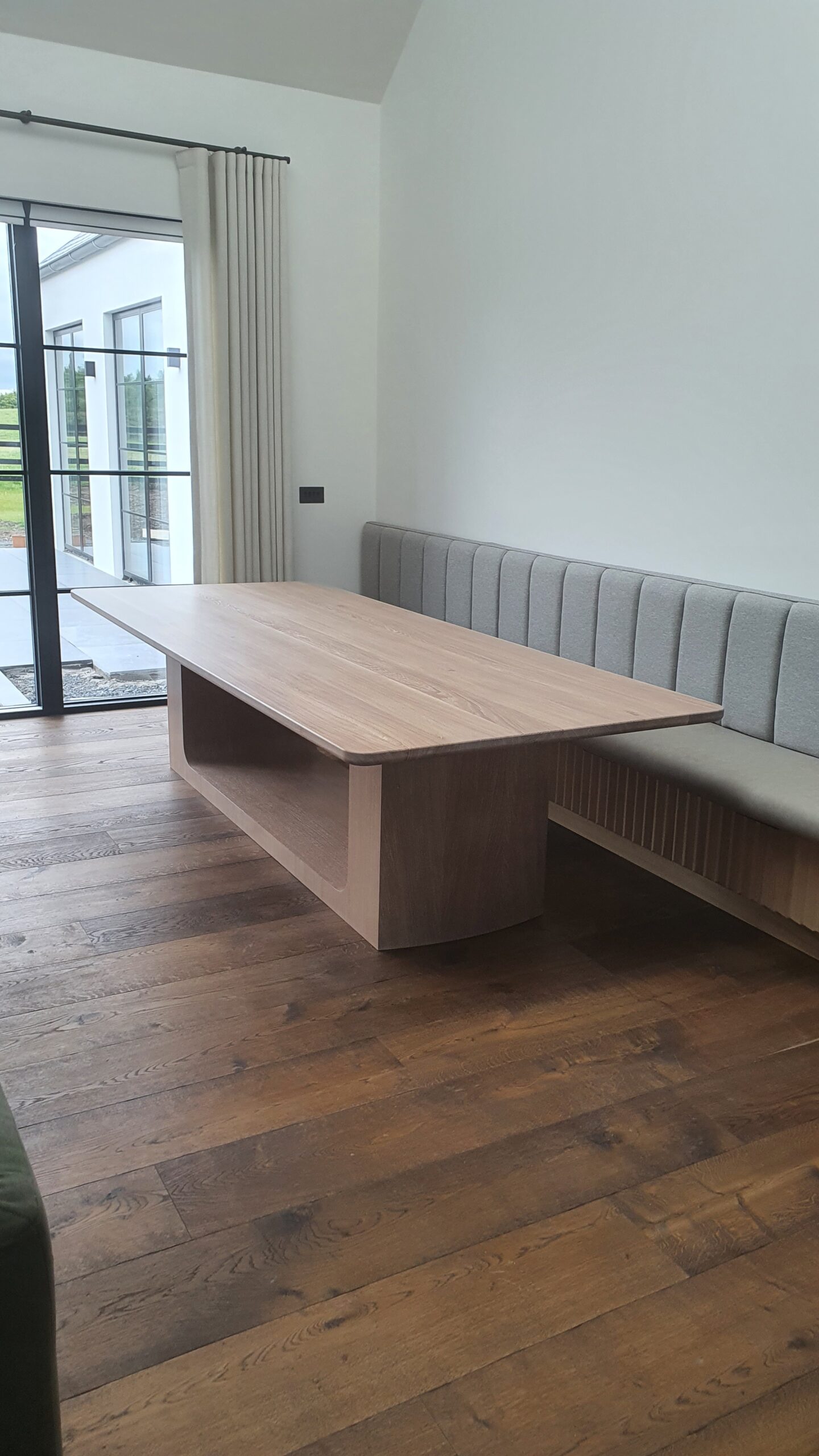3 meter solid Oak Dining Table - Shane Tubrid